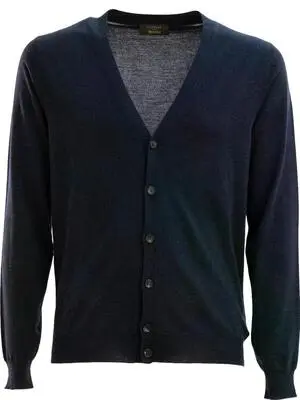 ZANONE Buttoned Cardigan - Blue