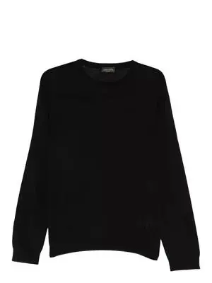 ROBERTO COLLINA Merino Wool Jumper - Black