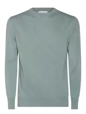 LARDINI Crew-neck Sweater - Blue
