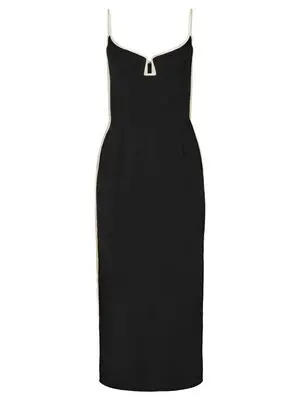 Paris Georgia Marlo Keyhole Maxi Dress - Black