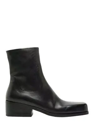 Marsèll Cassello Square-toe Boots - Black