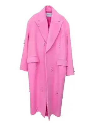 KATA SZEGEDI Sofia Pierced Coat - Pink