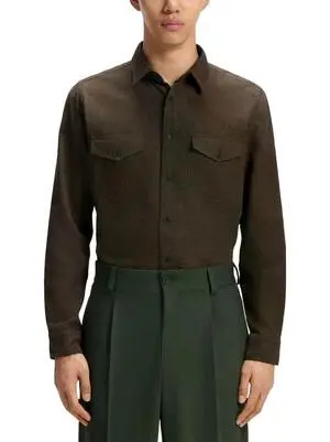 Hugo Pocket Shirt - Brown