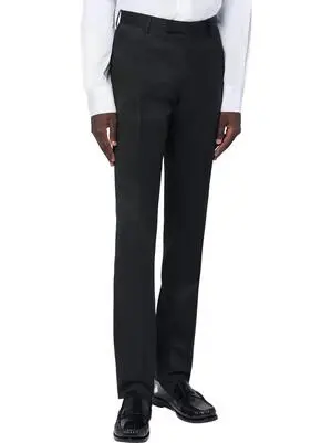 LARDINI Single-breasted Wool Suit - Black