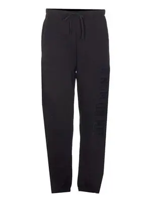 IH NOM UH NIT Elasticised Logo-patch Track Pants - Black