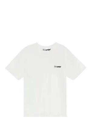 OPÉRASPORT Logo-detail Cotton T-shirt - White