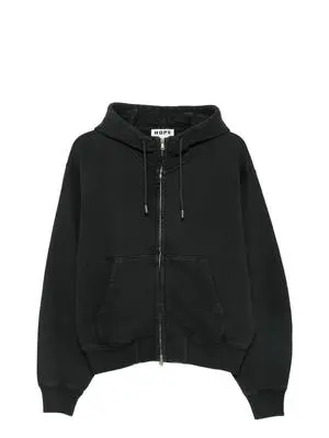 HOPE FOR MEN Zip-up Hoodie - Black