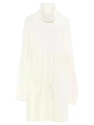 Liu Jo Wool Sweater Dress - White