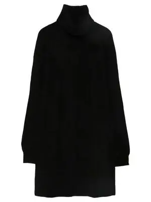 LIU JO Wool Turtleneck Dress