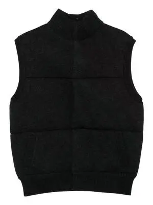 ERIC BOMPARD High-Neck Sleeveless Gilet