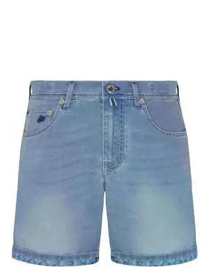 Vilebrequin Five-pocket Denim Shorts - Blue