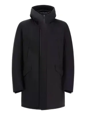 Herno Hooded Parka Jacket - Black