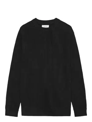 Nn07 Kevin 6600 Ribbed Sweater - Black