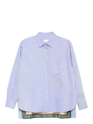 ROBERT FRIEDMAN Panelled Shirt - Blue