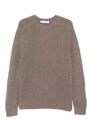 Iris Von Arnim Ribbed Knit Sweater - Brown