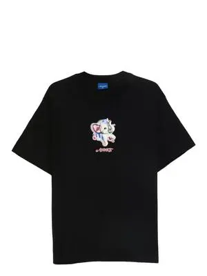 AWAKE NY Graphic-print Crew-neck T-shirt - Black