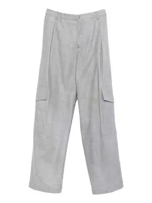 Aspesi Cargo Pleated Trousers - Grey