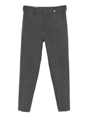MYTHS Drawstring-waist Pants - Grey