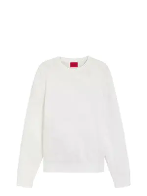 Hugo Textured Knit Pullover - White