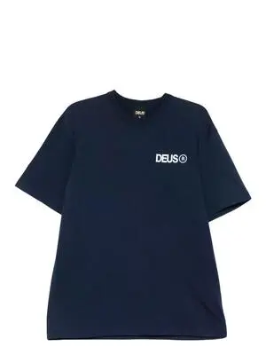 Deus Ex Machina Logo-print T-shirt - Blue