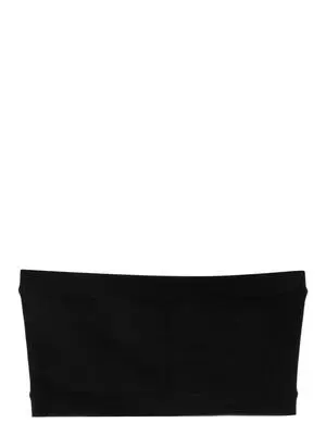 Rick Owens Strapless Bandeau Top - Black