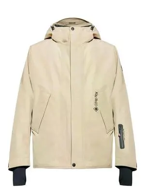 Moncler Lambir Hooded Zip-up Ski Jacket - Neutrals