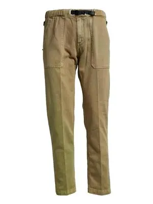 WHITE SAND Cotton Trousers - Neutrals