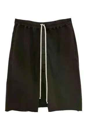 Rick Owens Drawstring Pod Shorts - Brown