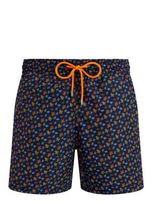 Vilebrequin Turtle-print Swim Shorts - Blue