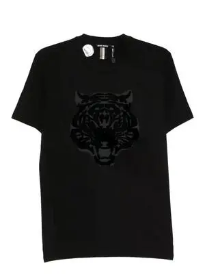 ANTONY MORATO Tiger-print T-shirt - Black