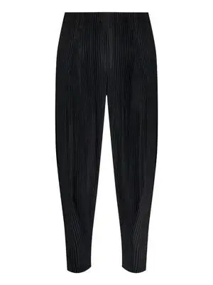 Issey Miyake Pleated Trousers - Black