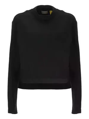 MONCLER X EE72 BY EDWARD ENNINFUL Crew Neck Sweater - Black