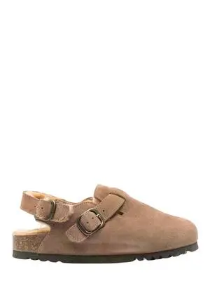 DR. SCHOLL'S SHOES Fae Buckled Mules - Neutrals