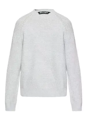 Palm Angels Raglan-sleeve Jumper - Grey
