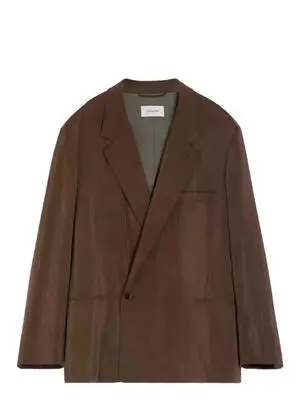 LEMAIRE Double-breasted Blazer - Brown