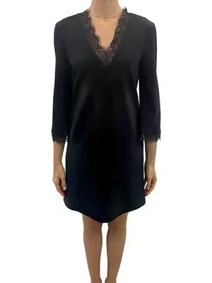Liu Jo Lace Tunic Dress - Black