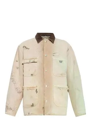 MISBHV Marfa Pocket Ripped Jacket - Neutrals