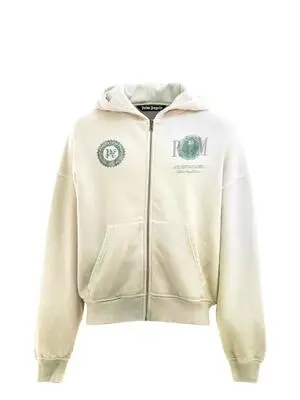 Palm Angels Zip-up Hoodie - Neutrals