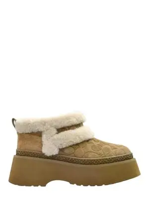 COACH 65mm Christina Platform Boots