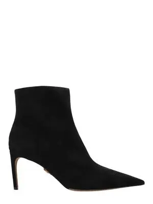Dolce & Gabbana 80 Mm Pointed Toe Zip Boots - Black