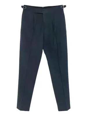 Paul Smith Pleated-front Trousers - Blue