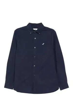 SPORT B. BY AGNÈS B. Dino-embroidered Shirt - Blue
