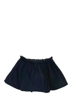 SHUSHU/TONG Floral Waist Mini Skirt - Blue