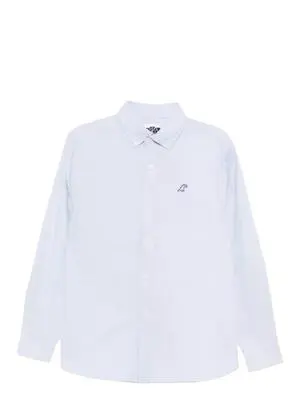 SPORT B. BY AGNÈS B. Dino-embroidered Shirt - Blue
