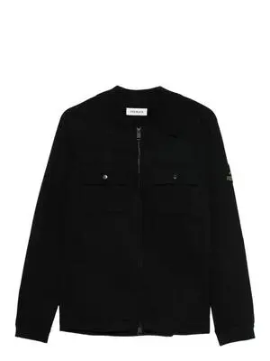 Premiata Zip-up Pocketed Cardigan - Black