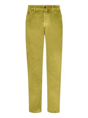 Vilebrequin Five-pocket Corduroy Trousers - Green