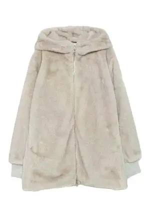 TATRAS Hooded Zip-up Jacket - Neutrals