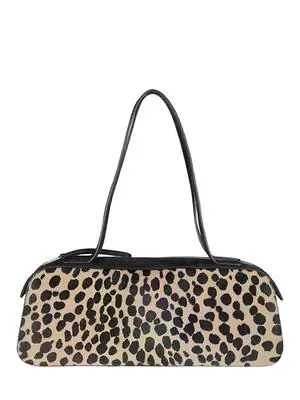 Khaite Simona Animal-print Shoulder Bag - Neutrals