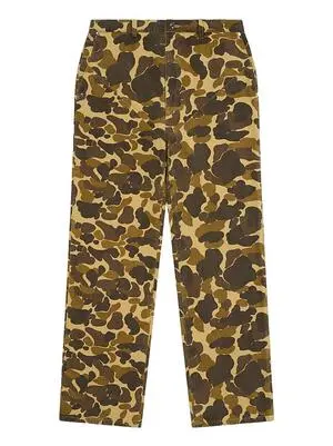 RtA Military Camouflage Vintage Pants - Military Brown Camo