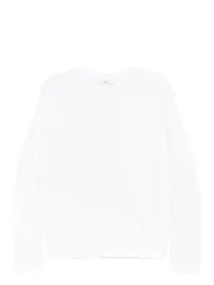 TIBI Long Sleeve Crewneck T-Shirt